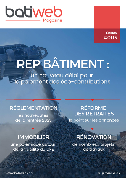 Magazines du BTP : les magazines de Batiweb