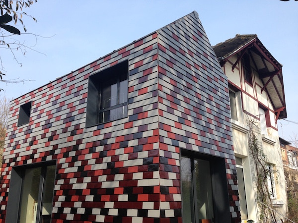 Des tuiles Rully Terreal habillent un pavillon Yvelinois du 20e siècle ...